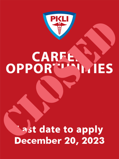 CAREERS - PKLI&RC
